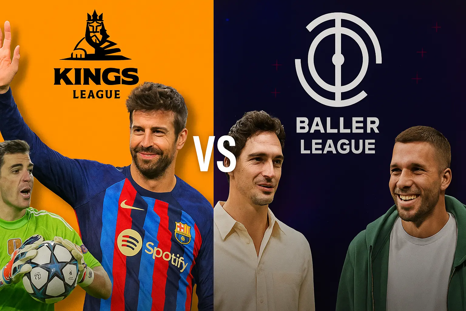 Kings League och Ballers League - Reizbet